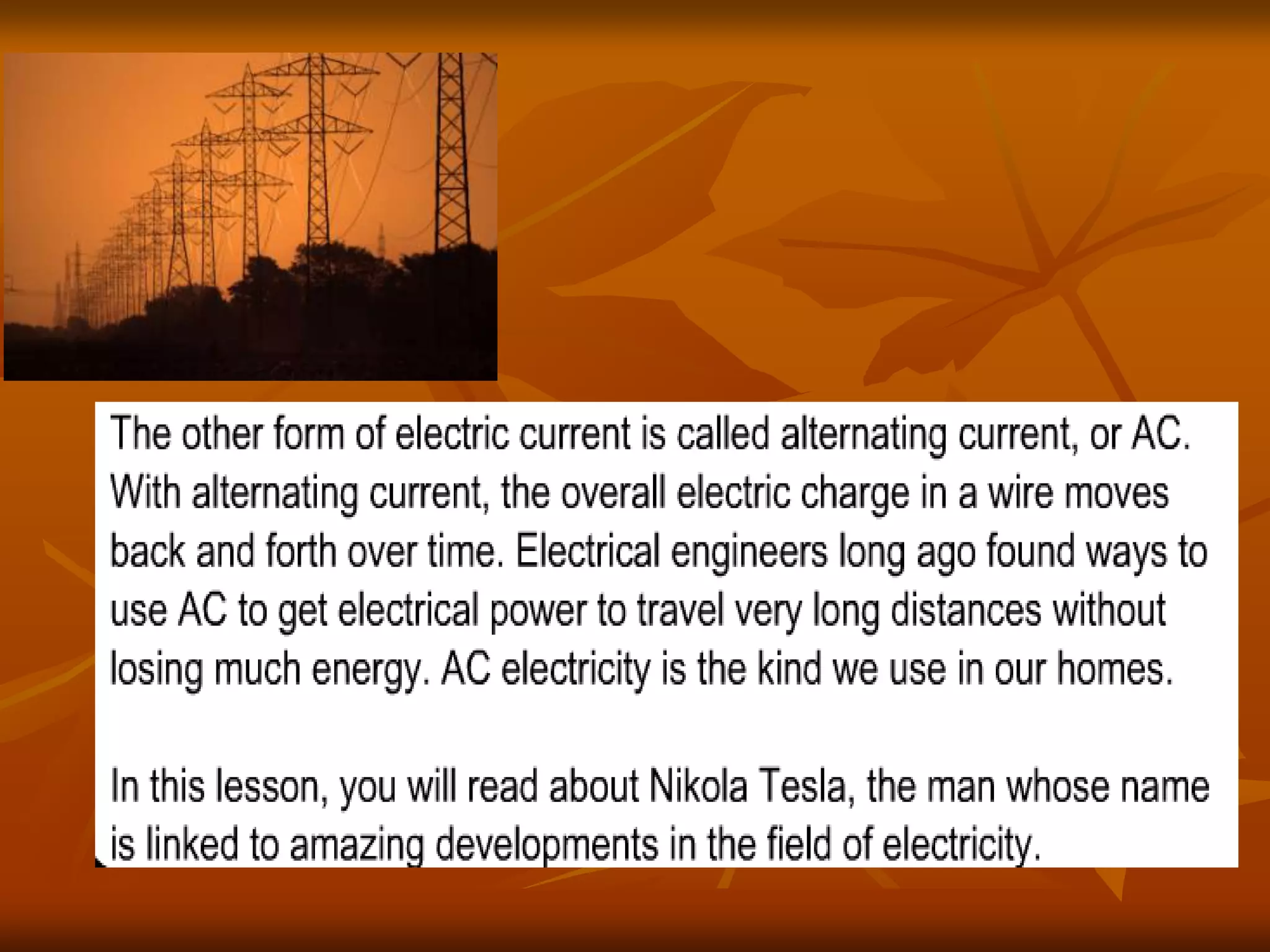 Literature Unit 5, Lesson 2: Nikola Tesla | PPTX | Science