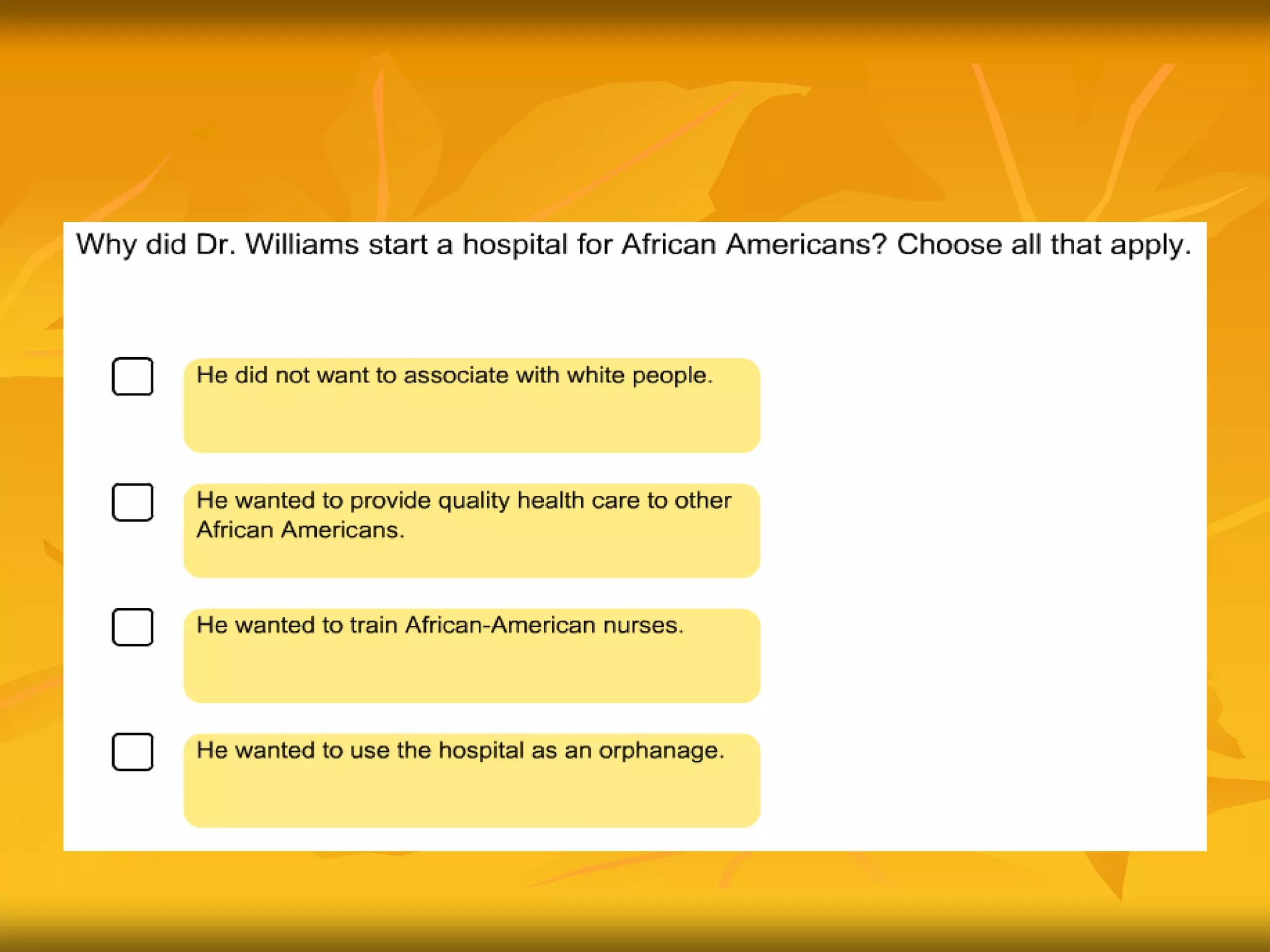 Literature Unit 5, Lesson 3: Daniel Hale Williams | PPTX