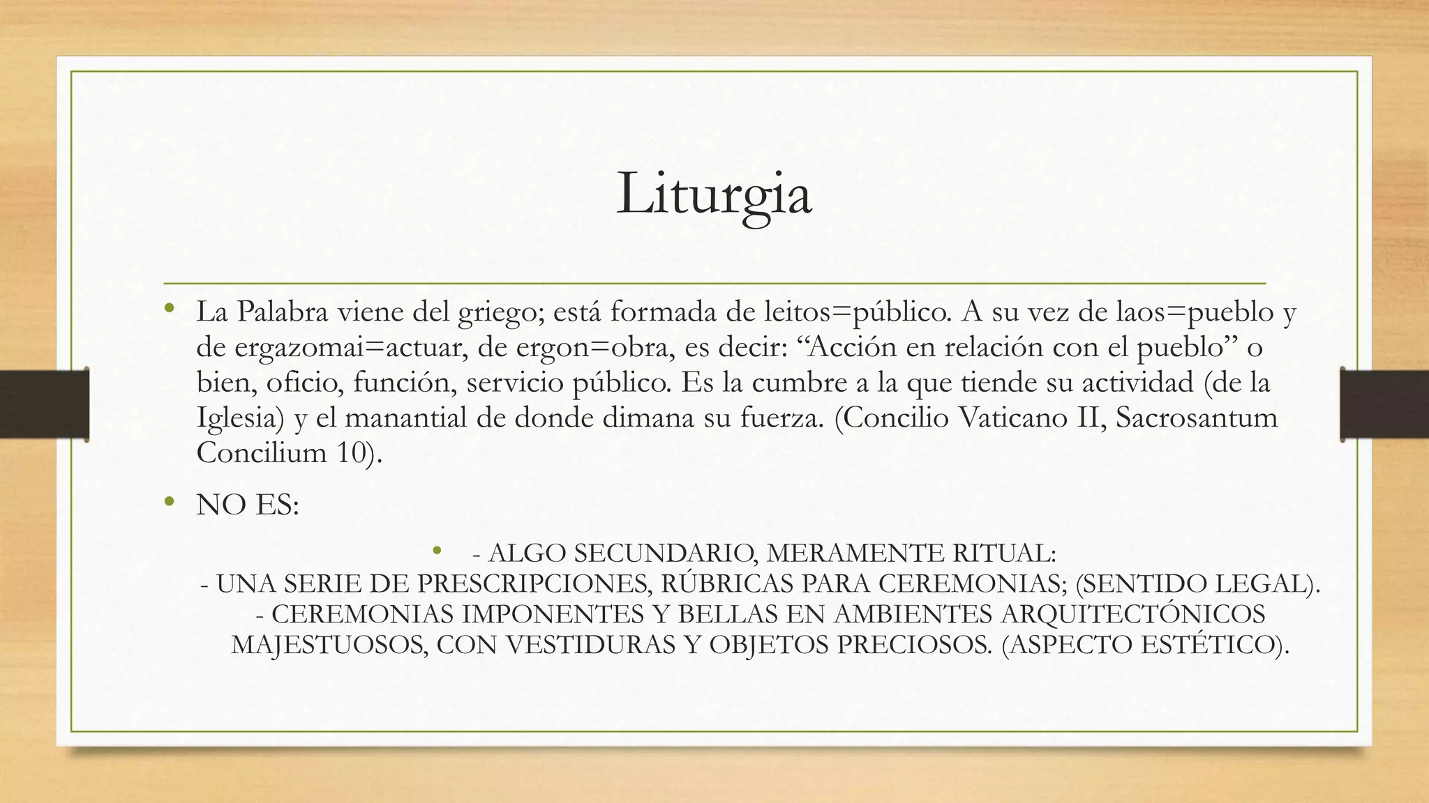 Liturgia.pptx | Christianity | Religion & Spirituality