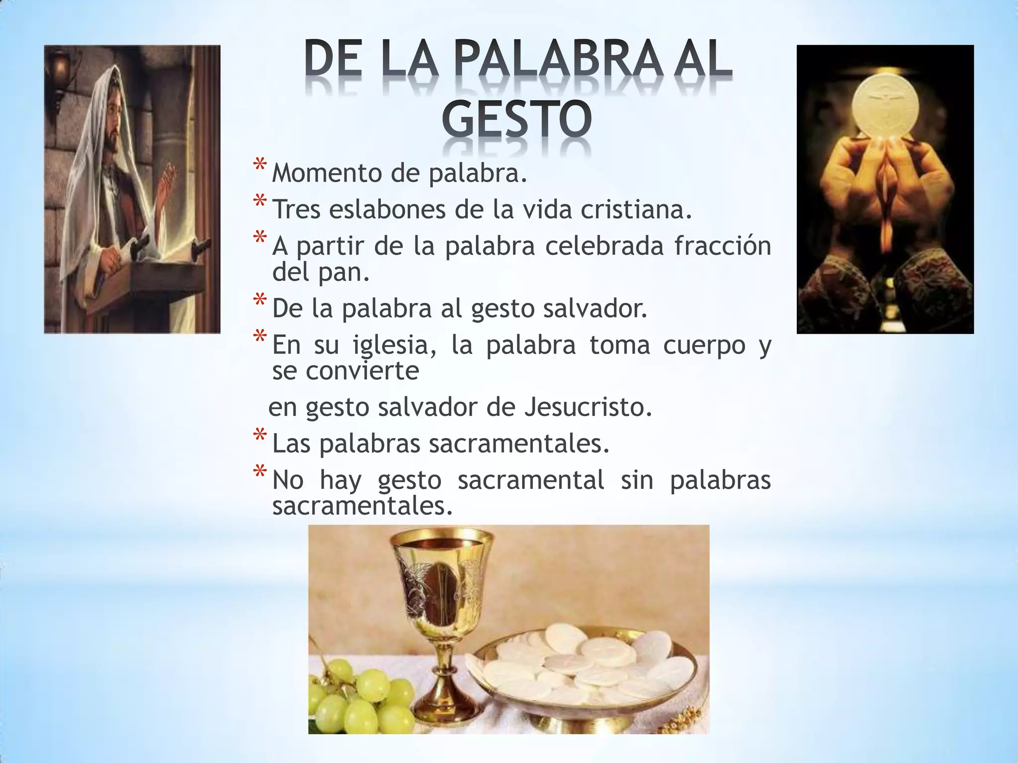 Liturgia cristiana diapositivas | PDF