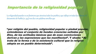 LiturgiaSa cramenta - Religiosidad popular y culturas | PPTX