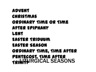 Liturgicalcalendar2 powpt | PPT