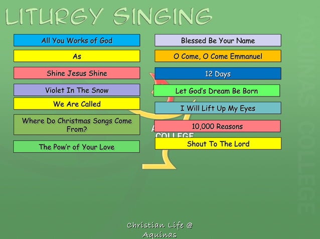 Liturgical singing music 2015 | PPT