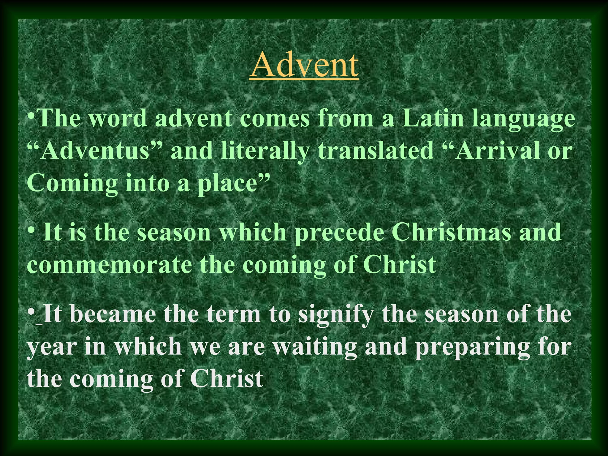 Liturgical year calendar of the Catholic Church | PPT