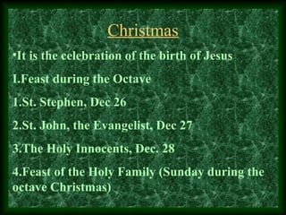 Liturgical year calendar of the Catholic Church | PPT