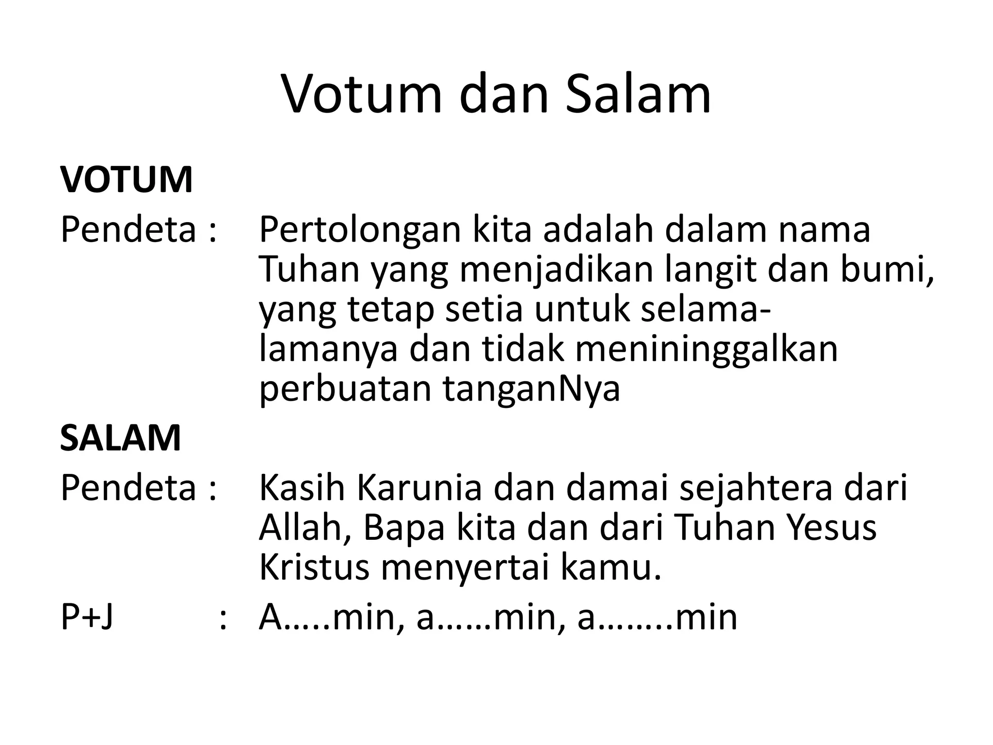 Liturgi ibadah pemuda | PPTX