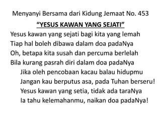 Liturgi ibadah pemuda | PPTX