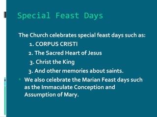 Liturgy and liturgical seasons | PPT