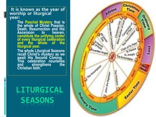 Liturgy and liturgical seasons | PPT