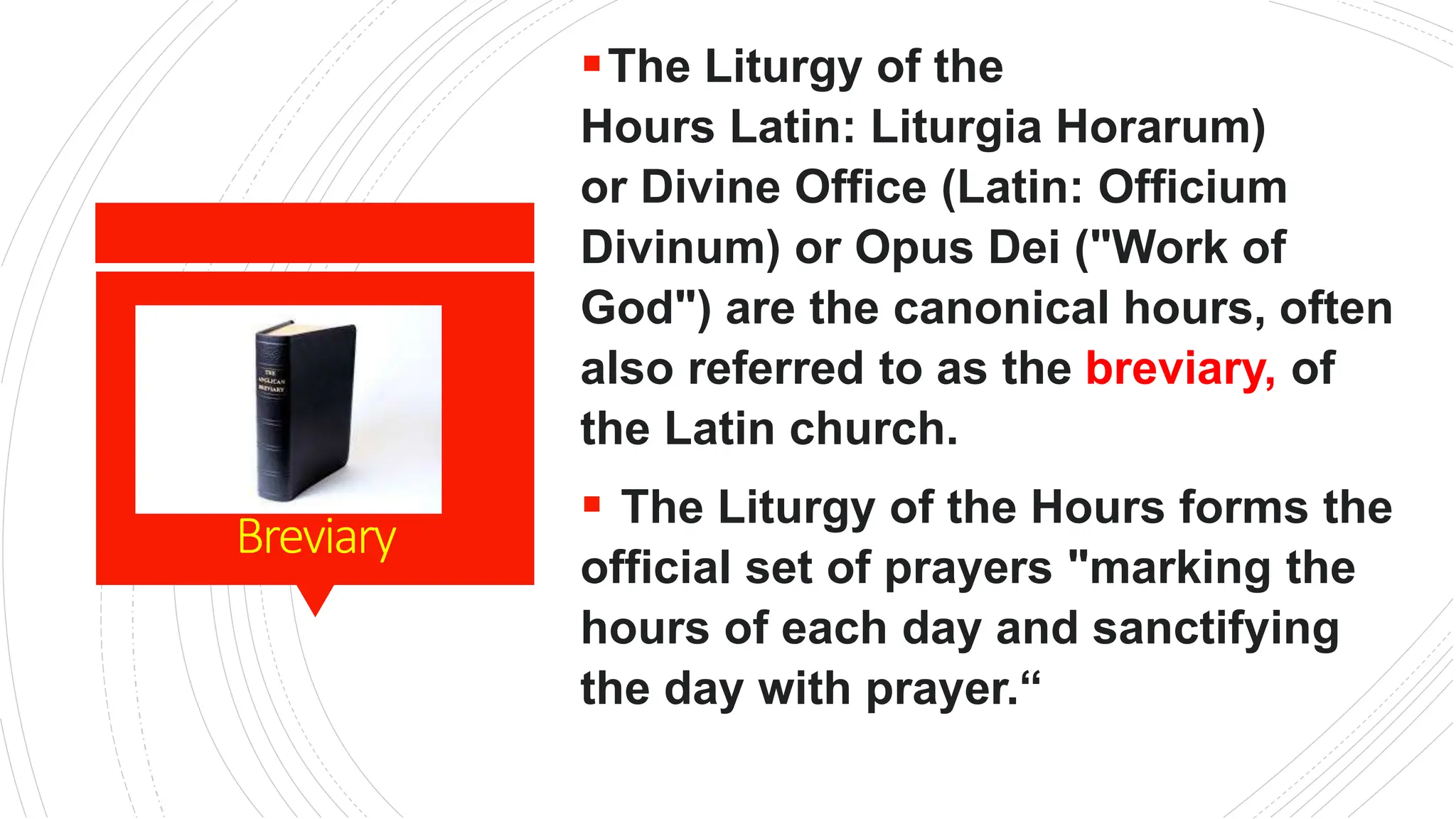 Liturgy of the Hours.pptx office of the hours | PPTX