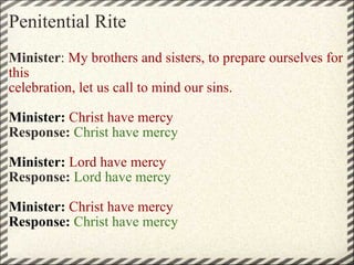 Liturgy of the Word | PPT