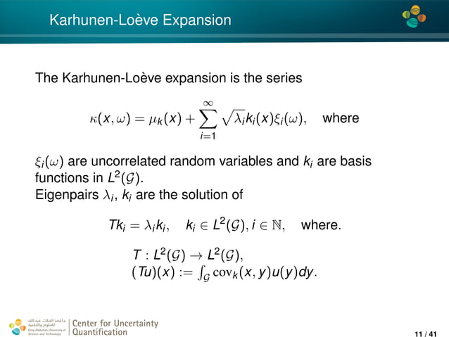 Tensor Train data format for uncertainty quantification | PPT