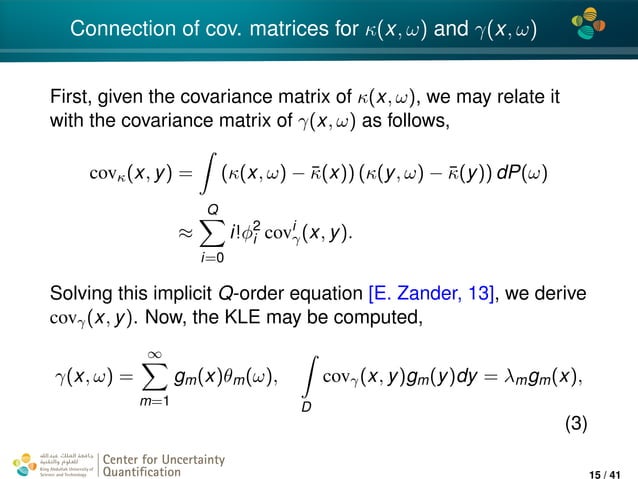 Tensor Train data format for uncertainty quantification | PPT