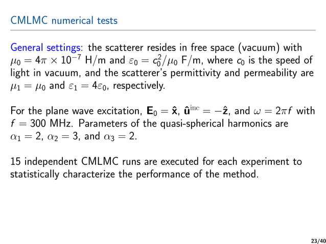 Computation of electromagnetic fields scattered from dielectric objects of uncertain shapes ...