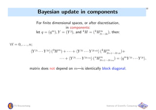 Non-sampling functional approximation of linear and non-linear Bayesian Update | PDF