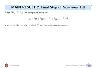 Non-sampling functional approximation of linear and non-linear Bayesian Update | PDF