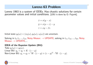 Non-sampling functional approximation of linear and non-linear Bayesian Update | PDF