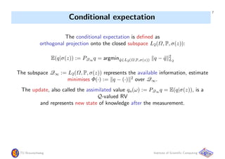Non-sampling functional approximation of linear and non-linear Bayesian Update | PDF