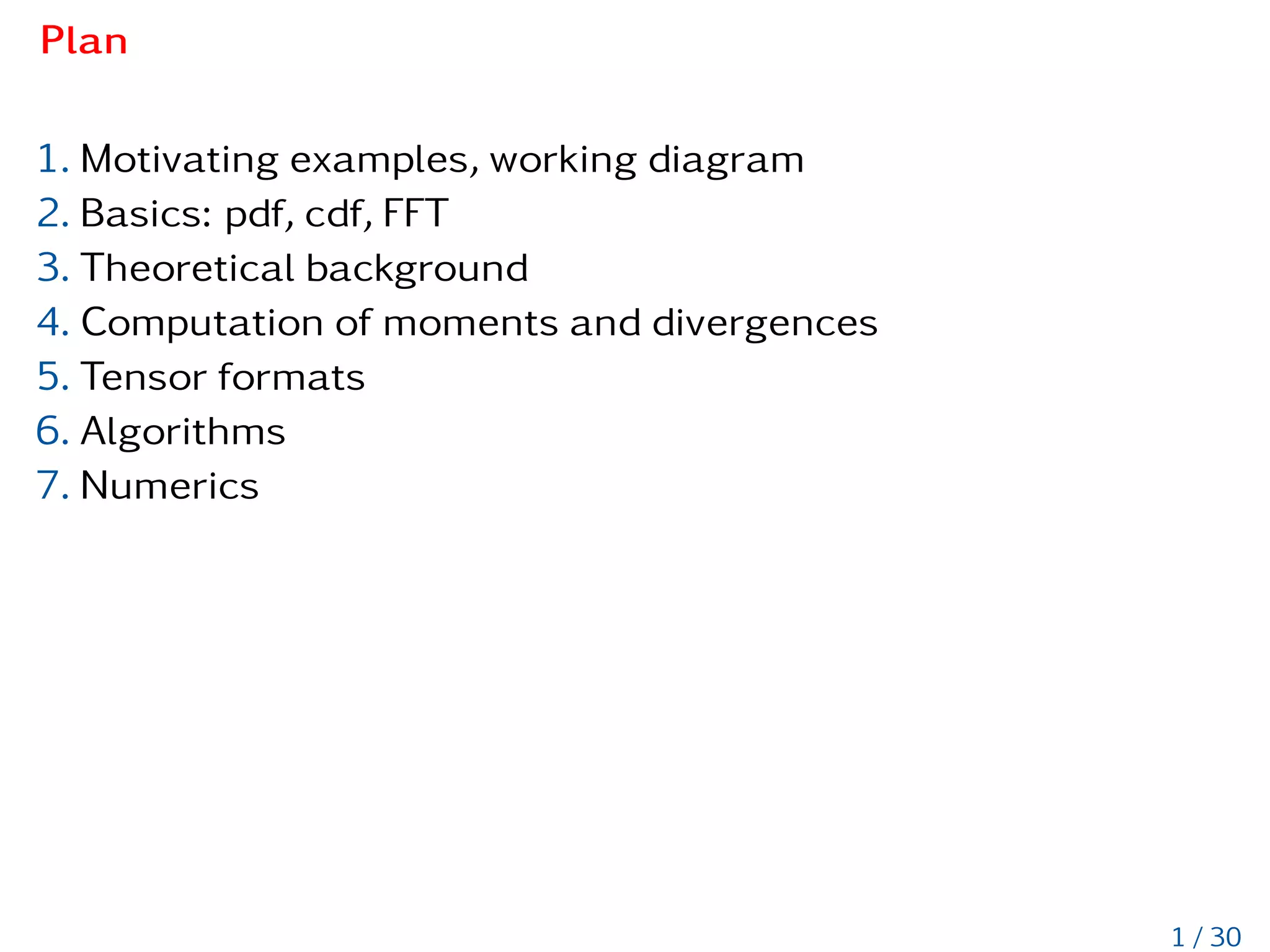Computing f-Divergences and Distances of\\ High-Dimensional Probability ...