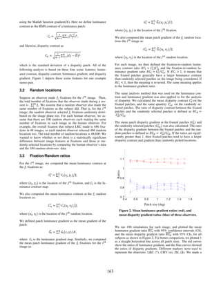 Liu Natural Scene Statistics At Stereo Fixations | PDF