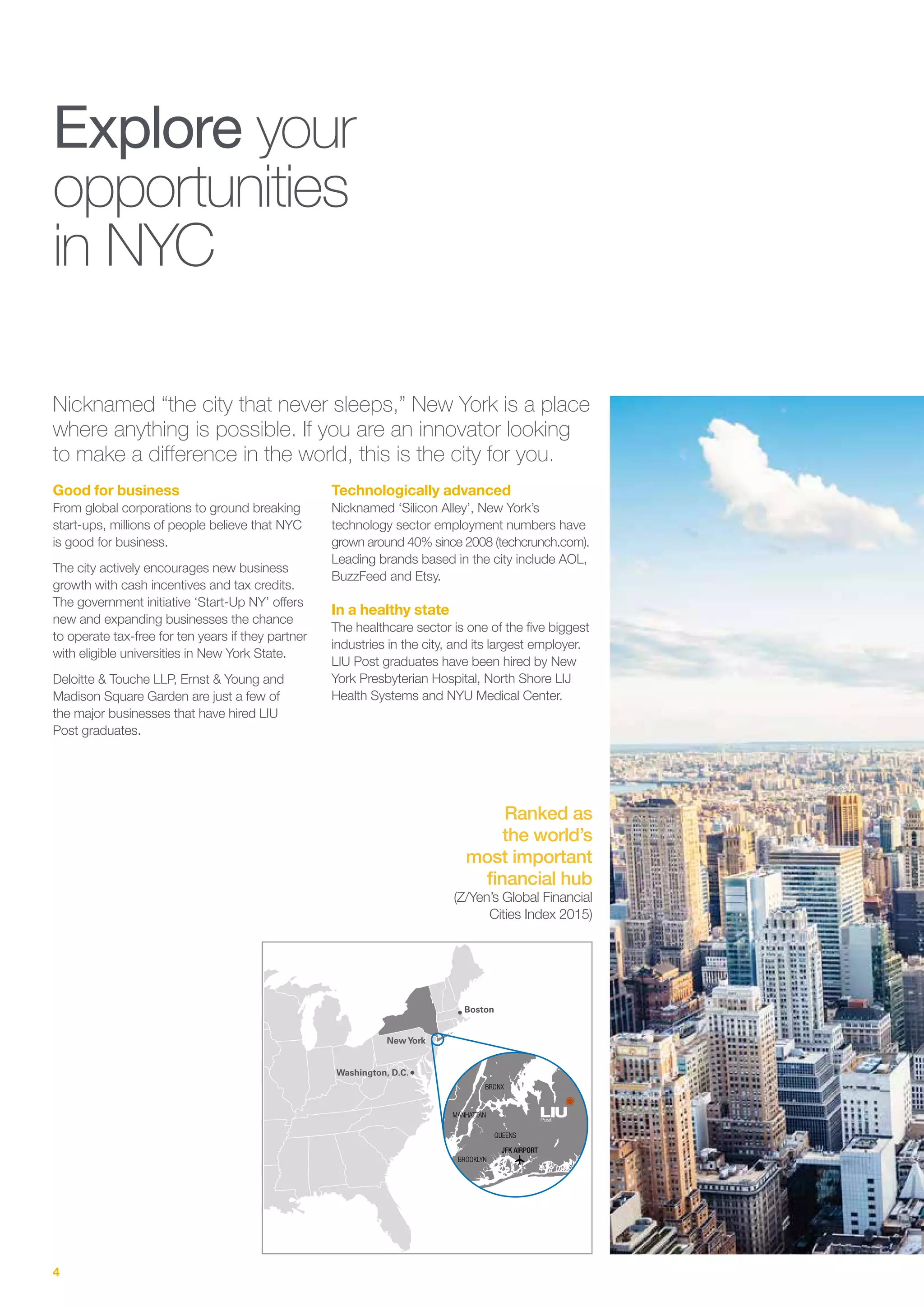 Long Island University post brochure | PDF