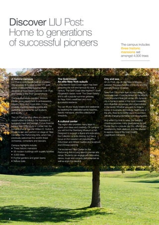 Long Island University post brochure | PDF