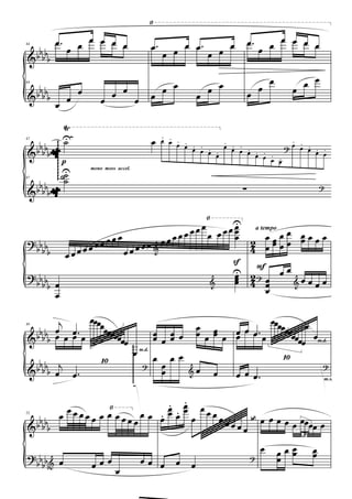 Piano sheet music chinese songs - Liuyang river song 2 | PDF | Classical Music | Music