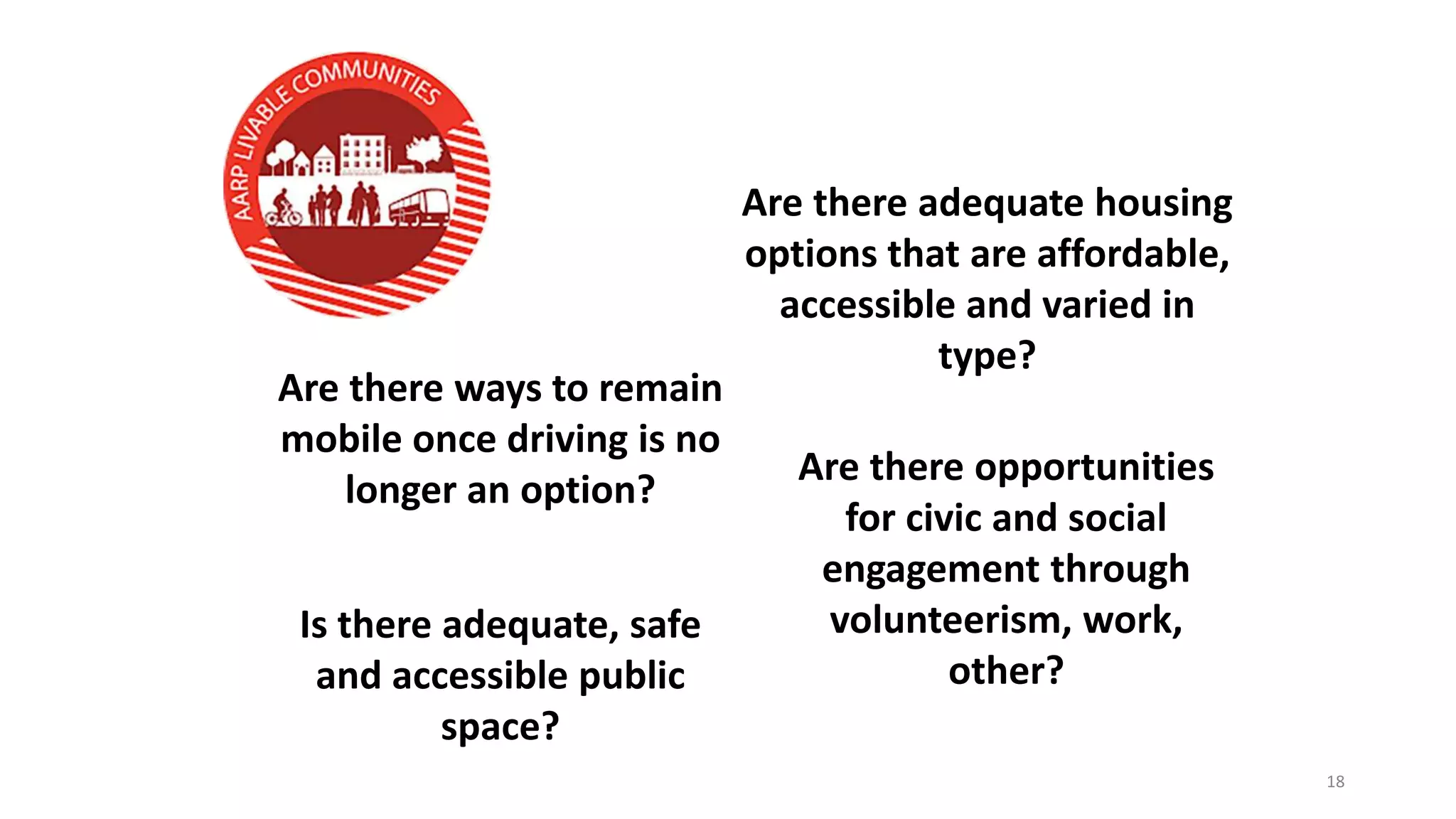 Livable communities slides | PPT