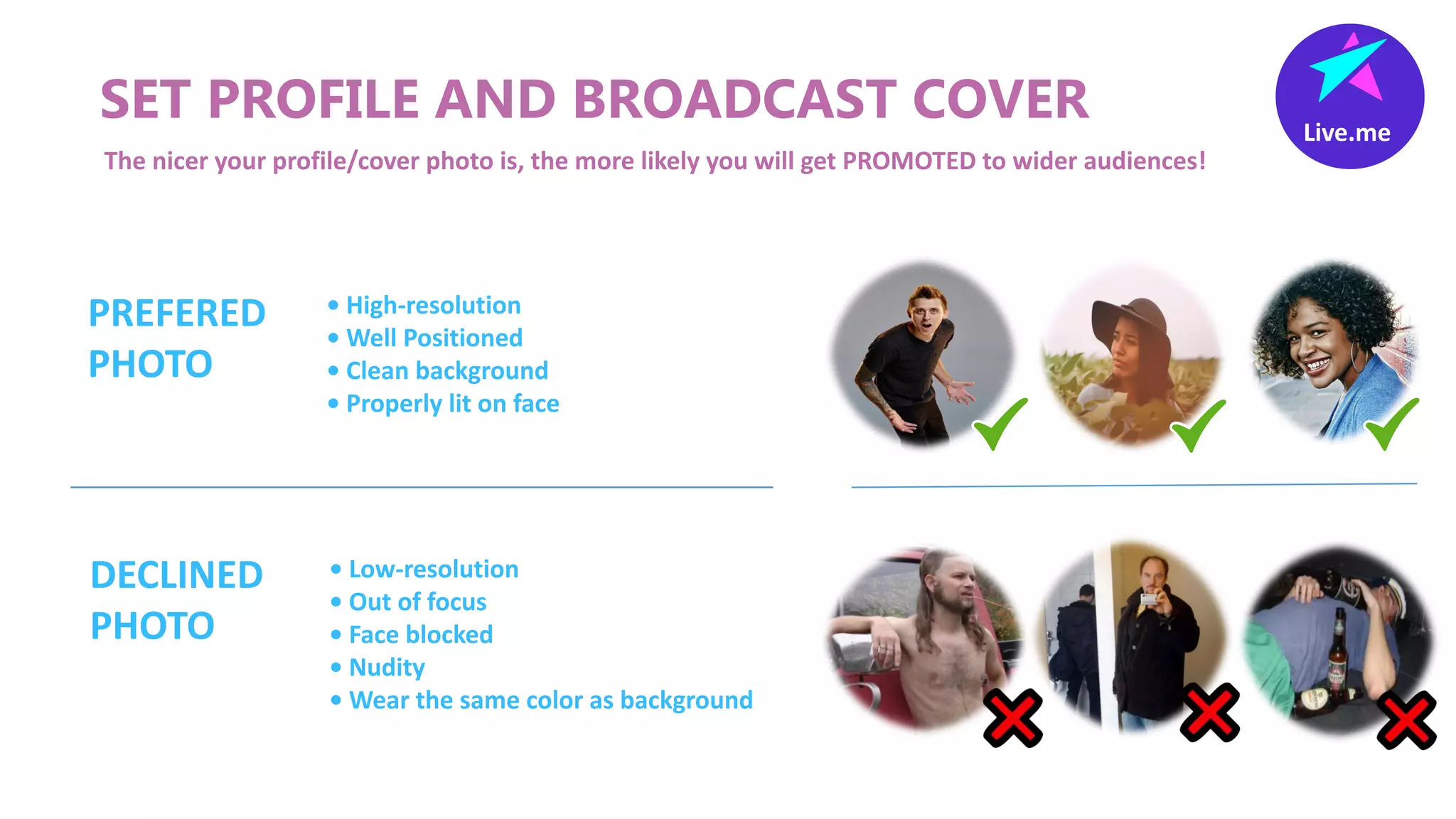 Live.me broadcaster training | PDF