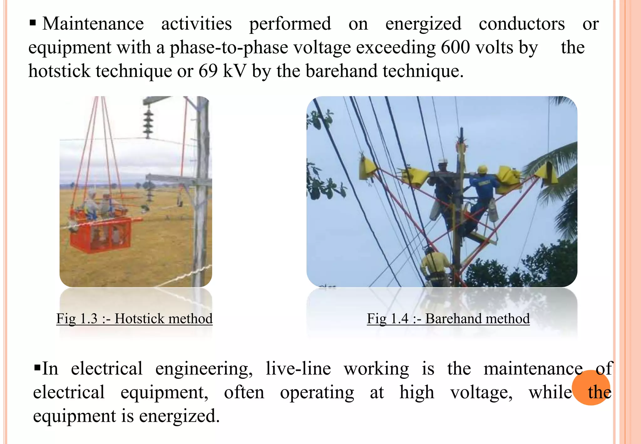 Live Line Maintenance | PPTX