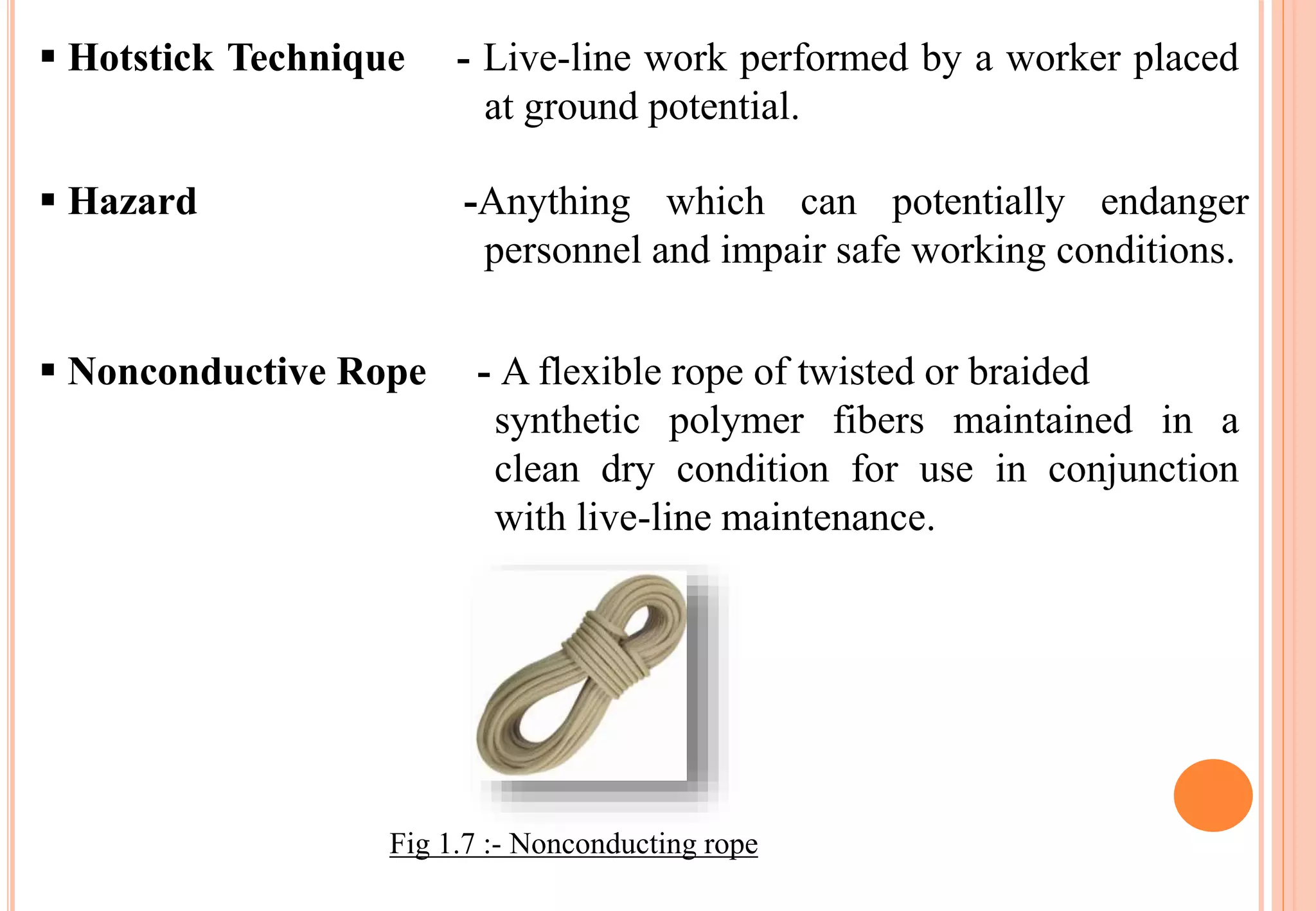Live Line Maintenance | PPTX
