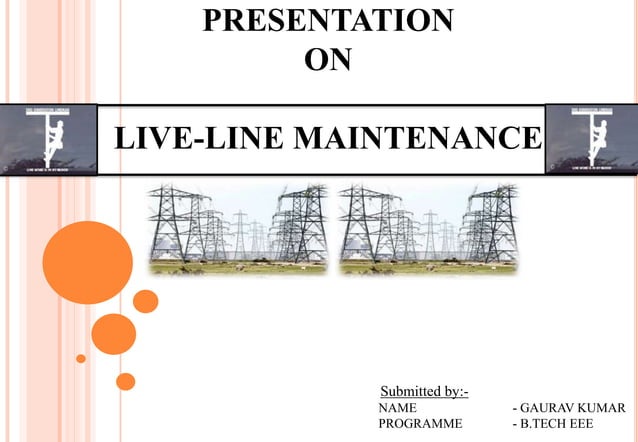 Live Line Maintenance | PPTX