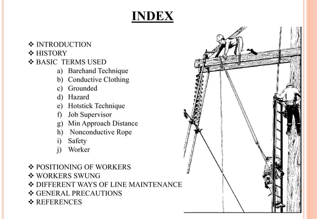 Live Line Maintenance | PPTX