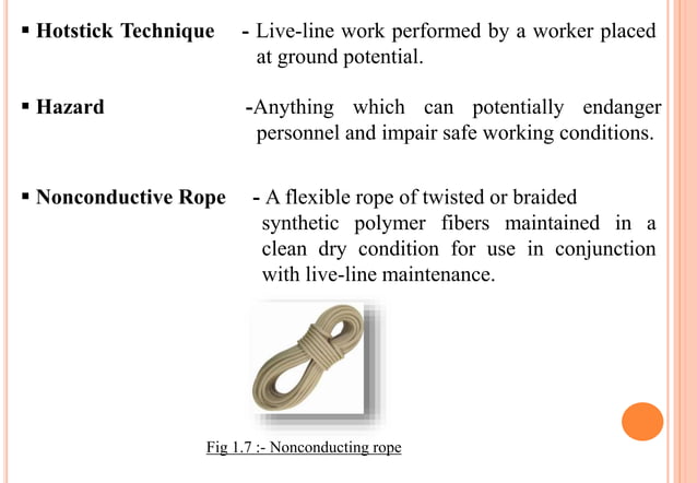 Live Line Maintenance | PPTX