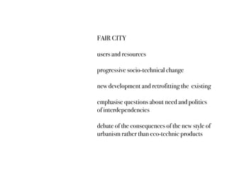 Liveability or Environmentalism for the Poor | PPT