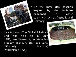 Live aid | PPTX