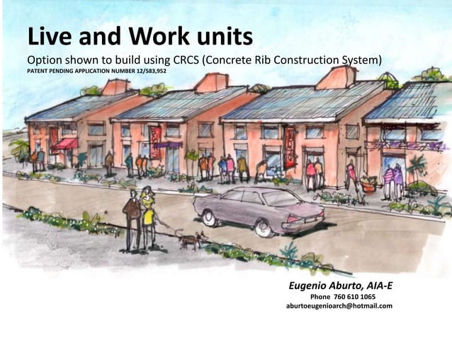 Live and Work Units | PPT