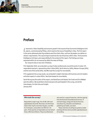 Liveanomics urban liveability and economic growth eiu report | PDF