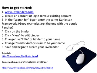 Live binder portfolios | PPT