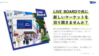 株式会社LIVE BOARD 会社案内資料 2024年4月公開版 ＜PDF形式＞ | PDF