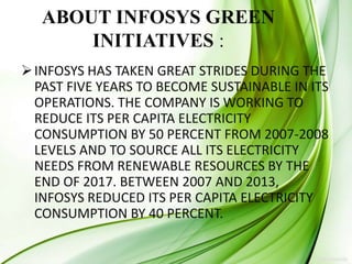 INFOSYS GREEN BUILDING | PPTX