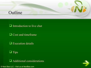 Live Chat | PPT