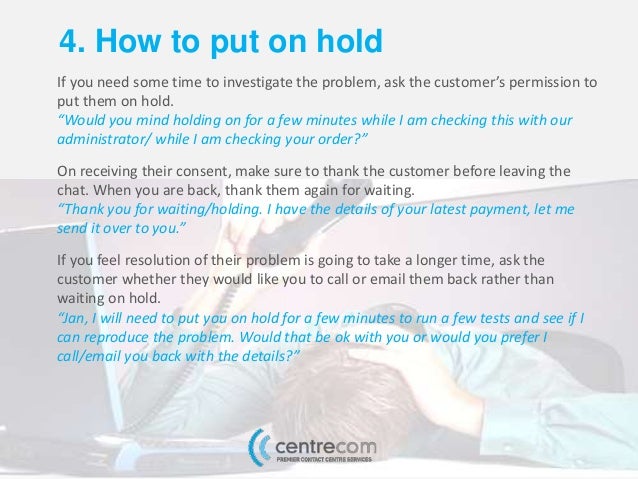 Live chat etiquette in customer service