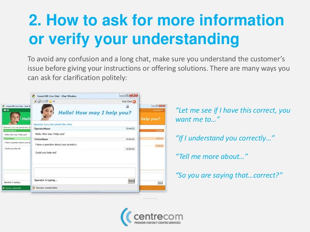 Live Chat Etiquette In Customer Service