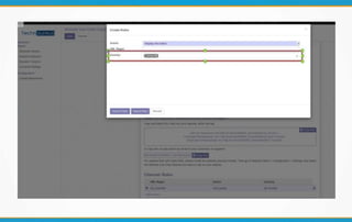 Live chat in odoo | PPT