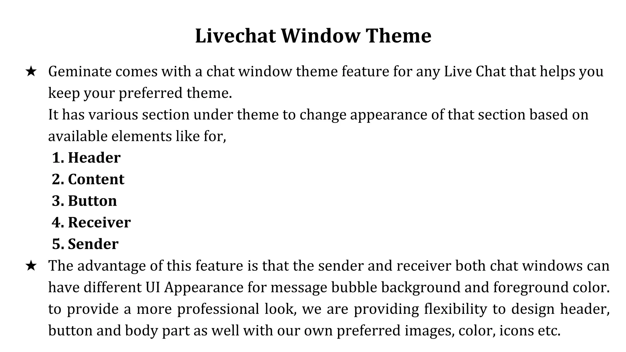 Livechat Window Theme | PPTX | Internet | Computing
