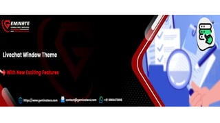 Livechat Window Theme | PPT