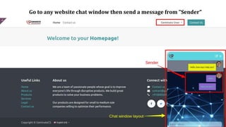 Livechat Window Theme | PPT