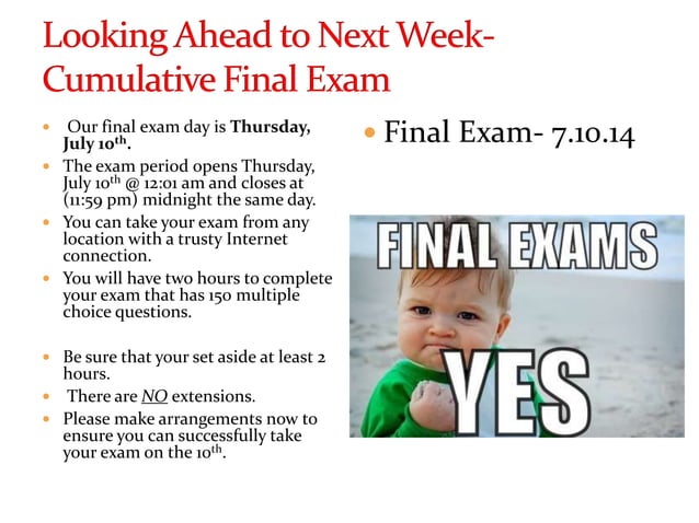 Live class 7.3.14 week 5 | PPT