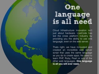 The LiveCode Cloud | PPT